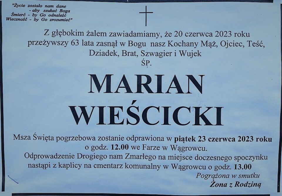 OSTATNIE POŻEGNANIE: Odeszli od nas Przemysław Majorczyk, Maria ...